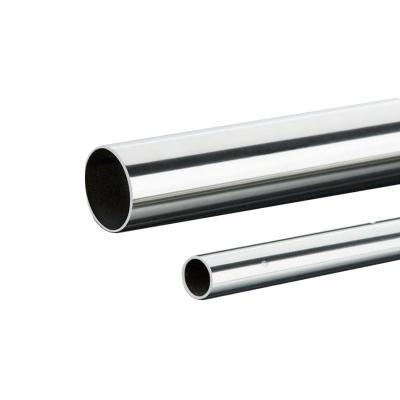 China 304L 430 201 Mirror Polished Stainless Steel Pipe 50mm OD Seamless Sanitary Piping for sale