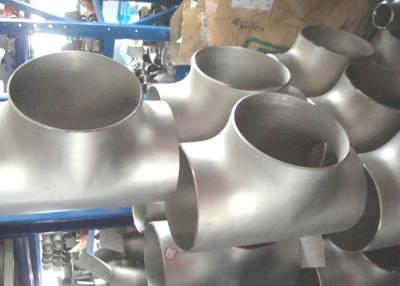 China ASTM A182 F44 UNS S31254 254SMO Stainless Steel Tee 8 12 Inch SCH40S SCH80S for sale