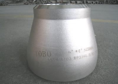 China ASME B16.9 Concentric Reducer Butt Welding Fittings 1/2-60 Inch Sch5S-SchXXS for sale