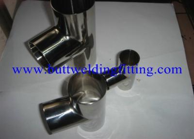 China SCH160 12 Inch Stainless Steel Reducing Tee UNS 10276 UNS 2200 UNS 2201 Butt-Weld ANSI B16.9 for sale