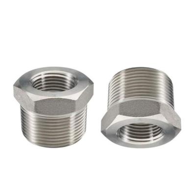 China 3000LB Forged Stainless Steel 316 Threaded Pipe Fittings Bushing NPT 1/8-4 Inch for sale
