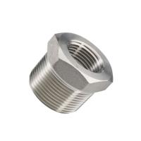 China ANSI Forged 304L Stainless Steel NPT Female Threaded Bushing Fittings 3000LBS 1/8-4 Inch for sale