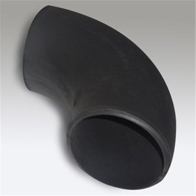 China ANSI B16.9 A234 WPB Carbon Steel 90 Degree Elbow 1/2-72 Inch L/R Black Painted Butt-Weld Seamless for sale