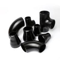 China Pipe elbow tee reducer cap flange ms carbon steel fitting for sale
