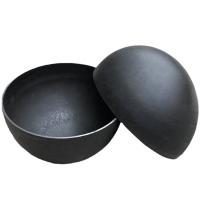 China Carbon Steel Black Pipe Fittings End Cap 3 Inch ASME B16.9 for Oil and Gas Pipeline for sale
