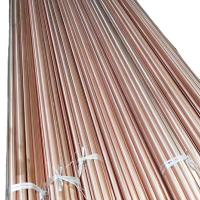 China Medical Gas Copper Pipe 15mm OD 0.7mm Wall Thickness 99.99% Pure Copper Tube 6m Length for sale