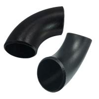 China Seamless Carbon Steel 90 Degree Elbow ANSI B16.9 Black Pipe Fitting 1/2 to 48 Inch for sale
