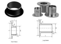 China 904L Stainless Steel Stub End ASME B16.9 Welded Pipe Fittings 2-8 Inch for sale
