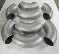 China Titanium 90 Degree Elbow Pipe Fitting Gr2 Gr12 ASTM B16.9 Butt Welding 1/2-48 Inch for sale