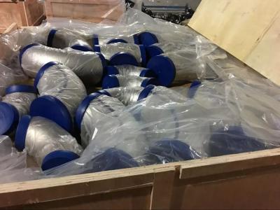 China TOBO 3000LBS Welded Stainless Steel Butt Weld Fittings 1/2 to 48 Inch Black Painting for sale