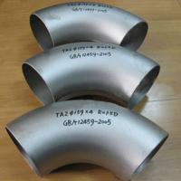 China Incoloy 800 800H Butt Weld Elbow Pipe Fitting Alloy UNS08800 MSS-SP75 1/2-24 Inch Seamless for sale