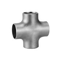 China Stainless Steel Cross Four-way Joint Pipe Fitting 304 316 904L Buttweld High Pressure 1/2-72 Inch for sale