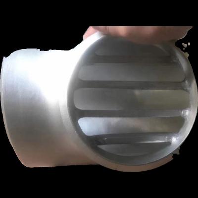 China ASTM A420 WPL6 Carbon Steel Butt Welding Barred Tee 6 Inch SCH40 for Pipeline for sale