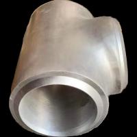 China ANSI B16.9 Monel 400 Barred Tee 3 Inch Sch 40 Butt Weld Pipe Fitting for sale