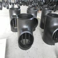 China ANSI B16.9 ASTM A234 WP11 Barred Tee DN100 4 Inch STD Butt Weld Pipe Fitting for sale