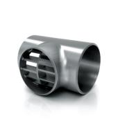 China Carbon Steel ASME B16.9 Barred Tee SCH40 DN50 ASTM A234 WPB Butt Weld 4-48 Inch for sale