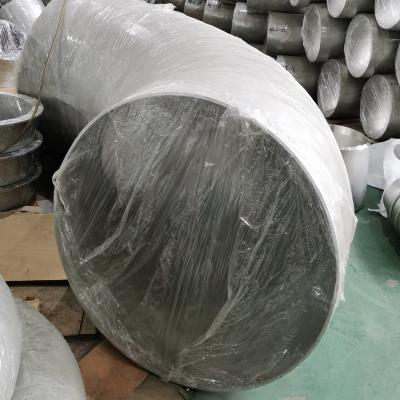 China Large Size 42 Inch 90 Degree Stainless Steel Elbow 1.5D Long Radius WP304/316 Pipe Fitting for sale