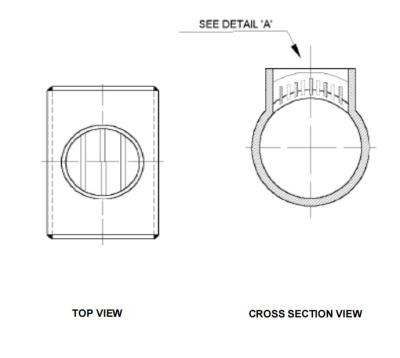 China Duplex Stainless Steel Barred Tee ASTM A815 UNS S31803 DN200 SCH40S for sale
