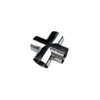 China Sanitary Stainless Steel SS304 SS316L Butt Weld 4 Way Cross Pipe Fitting 1-6 Inch for sale