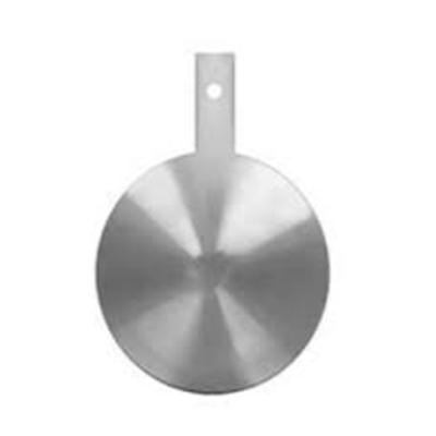 China Galvanized Steel Paddle Blind Flange RTJ 1500# 6 Inch 58mm Thick A240 TP304L-17 for sale