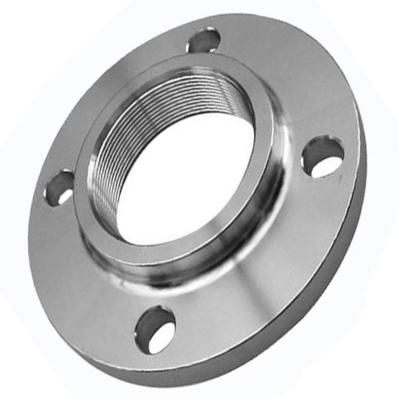 China Stainless Steel 316L Forged Threaded Flange ASME B16.5 1500lb 2500lb RF RTJ FF 1/2-24 Inch for sale