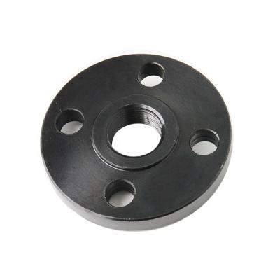 China ANSI B16.5 ASTM A105 Carbon Steel Forged Raised Face Threaded Flange Class 150 for sale