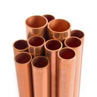 China Hard Temper Straight Copper Tube AC Refrigerant Pipe 0.2mm-900mm OD ASTM B280 for sale