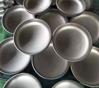 China Carbon Steel Elliptical Head Pipe Cap 1/2 to 110 Inch SCH5S to XXS Welded End Cap for sale