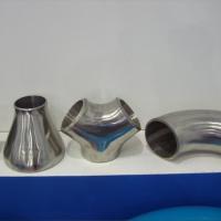 China Stainless Steel Pipe Fittings Elbow Tee Flange Reducer Cross Stub End 1/2 to 48 Inch for sale