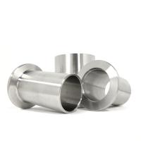 China SS304 Vacuum Nipple Fittings KF Stub End Lapped Flange KF16 to KF50 for sale
