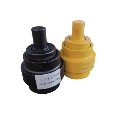 China WEK Mini Excavator Track Roller HRC52-58 for Komatsu PC228 Hitachi Undercarriage Bottom Roller for sale
