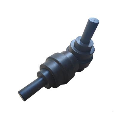 China CAT E345 Carrier Roller Heavy Duty Excavator Undercarriage Parts 30kg HRC50-60 for sale