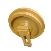 China Hyundai R55 R35Z-7A Excavator Front Idler Wheel with HRC52-58 Hardness for R60-7 R80 Models for sale