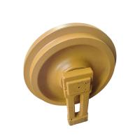 China Komatsu PC45R-8 Front Idler Wheel - Standard Size Rubber Component for Mini Excavator Undercarriage Systems for sale