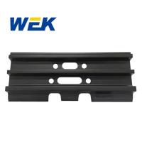 China WEK Steel Excavator Track Pads for Bulldozer Shoes - Yellow/Black, Various Sizes, CE Certified for sale