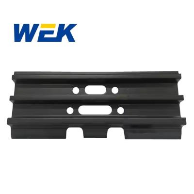 China WEK Steel Excavator Track Pads for Bulldozer Shoes - Yellow/Black, Various Sizes, CE Certified for sale