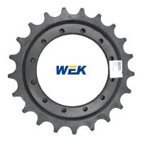 China Precision EX30 Excavator Sprocket Black for Mini Excavator | 50Mn Steel | 1-Year Warranty for sale