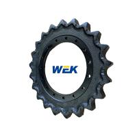 China E40B21H 21-Tooth Roller Chain Sprocket for Kubota Mini Excavators U25 Kh60 Kx161 | 50Mn Steel Construction for sale