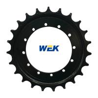 China WEK PC20 PC30 PC40 Mini Excavator Drive Sprocket - 1-3/16