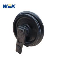 China Excavator Front Idler Roller HRC48-58 Hardness 4-6mm Depth for Hitachi EX40 Sumitomo SH60 Kobelco SK30 for sale