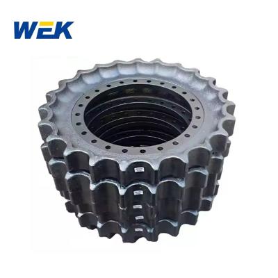 China Excavator Sprocket Undercarriage Spare Parts EX60-1-2-3-5 35MnB Forging HRC52-58 for sale