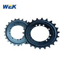China Excavator Undercarriage Sprocket PC20 PC30 PC40 PC50 PC55 PC56 PC60 PC75 PC120 Final Drive Sprocket 50Mn Forged for sale