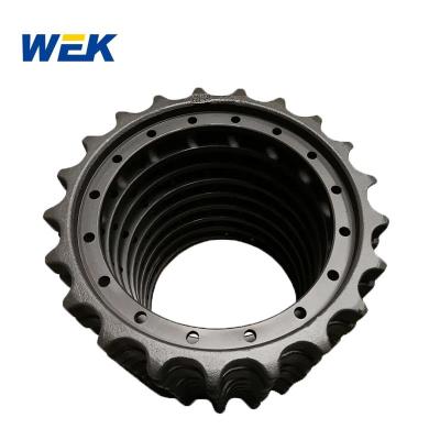 China Excavator Track Sprocket for Ex60 Series 1024217 1012495 1010447 Forged Steel HRC52-58 for sale