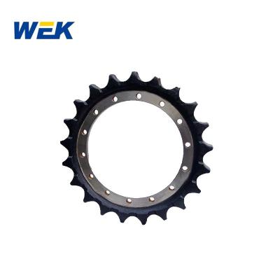 China E312 E320 E330 Excavator Sprocket Undercarriage Parts Caterpillar Drive Sprockets 50Mn Forged HRC52-58 for sale