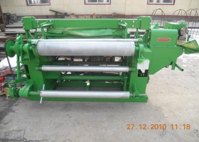 China Stainless Steel Welded Wire Mesh Machine For Rolled Wire Mesh Green Color for sale