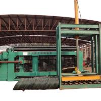 China 50*50mm 3m Width Gabion Making Machine Plc Control for sale