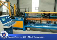 China Three Phase Servo Motor 2mm Chain Link Making Machine Semi Automatic for sale