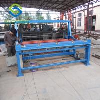 China Powerful Woven Crimped Wire Mesh Machine 50Hz or 60Hz Power for 2300-4300mm Netting Width for sale