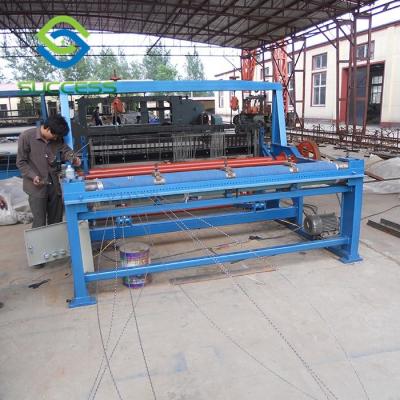 China Powerful Woven Crimped Wire Mesh Machine 50Hz or 60Hz Power for 2300-4300mm Netting Width for sale