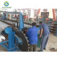 China Semi Automatic Hydraulic Crimped Wire Mesh Weaving Machine For 0.4-2.5mm Wire Diameter Advanced Technology for sale